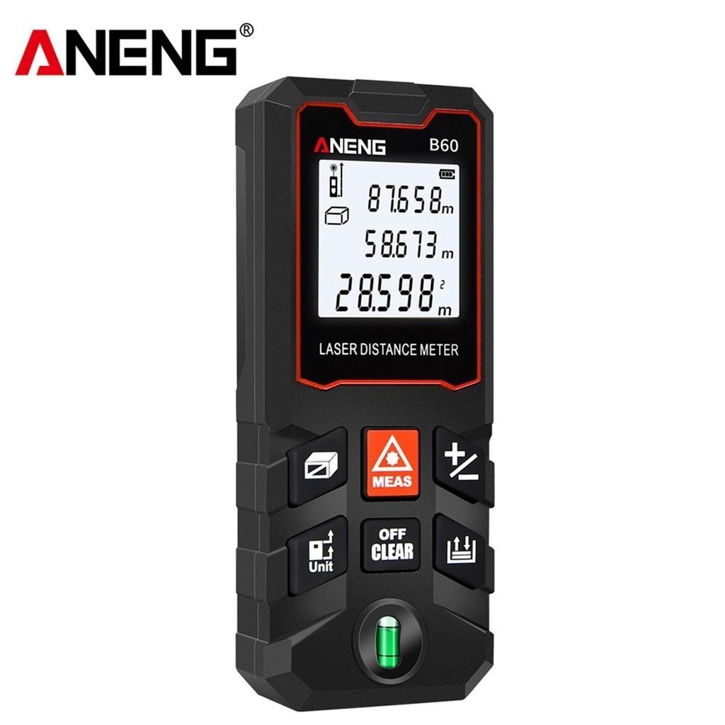 SUMILABEL | ANENG B60 紅外線激光測距儀 (室內戶外電子尺 | 雷射尺|裝修尺| 60米距離 ) - 平行進口 | HKTVmall 香港最大網購平台