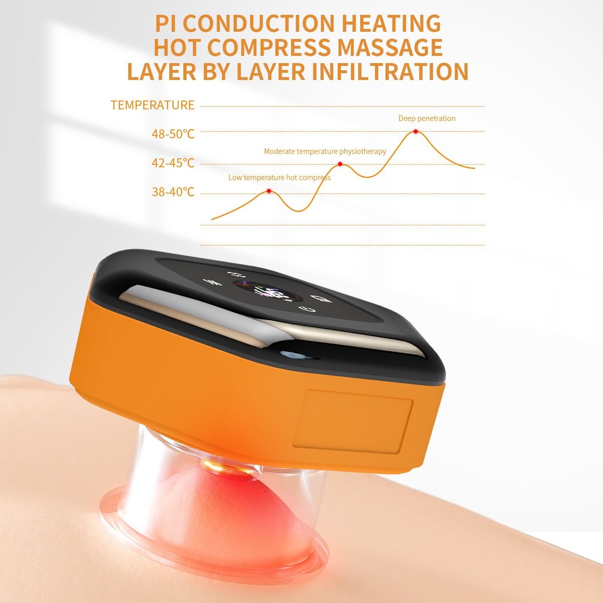 Micro Sun | Micro sun - USB充電拔罐（熱敷功能）(Color : Gold) | HKTVmall 香港最大網購平台