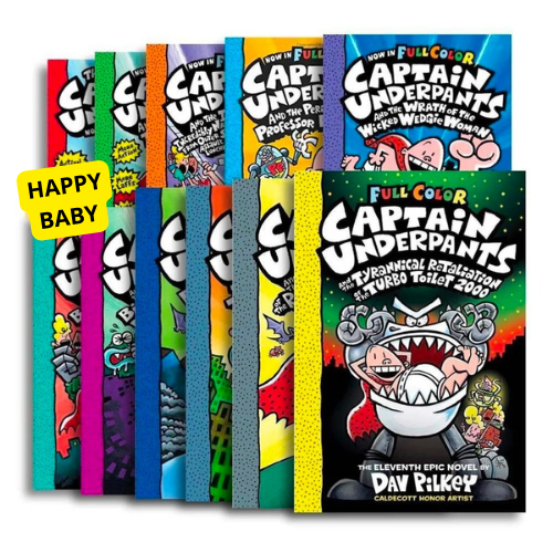 Scholastic | 【全彩最新12本】Now in Full Color Captain Underpants Collection ...