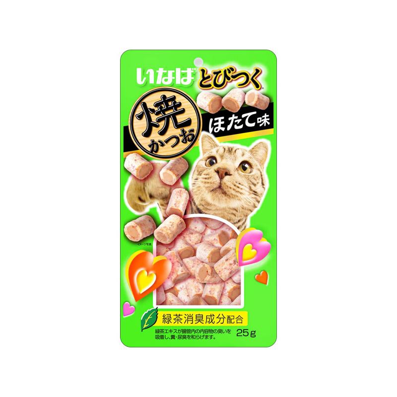 INABA | Soft Bits Tuna and Chicken Fillet Scallop Cat Treats(25gx6pcs ...