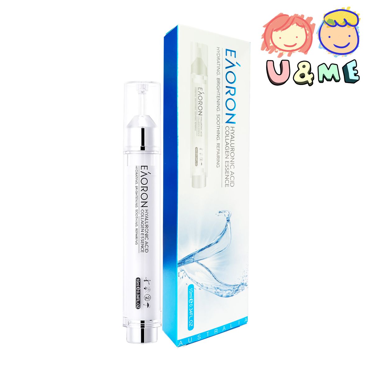 EAORON | 塗抹式玻尿酸膠原蛋白水光針精華液 10ml (平行進口貨) | HKTVmall 香港最大網購平台