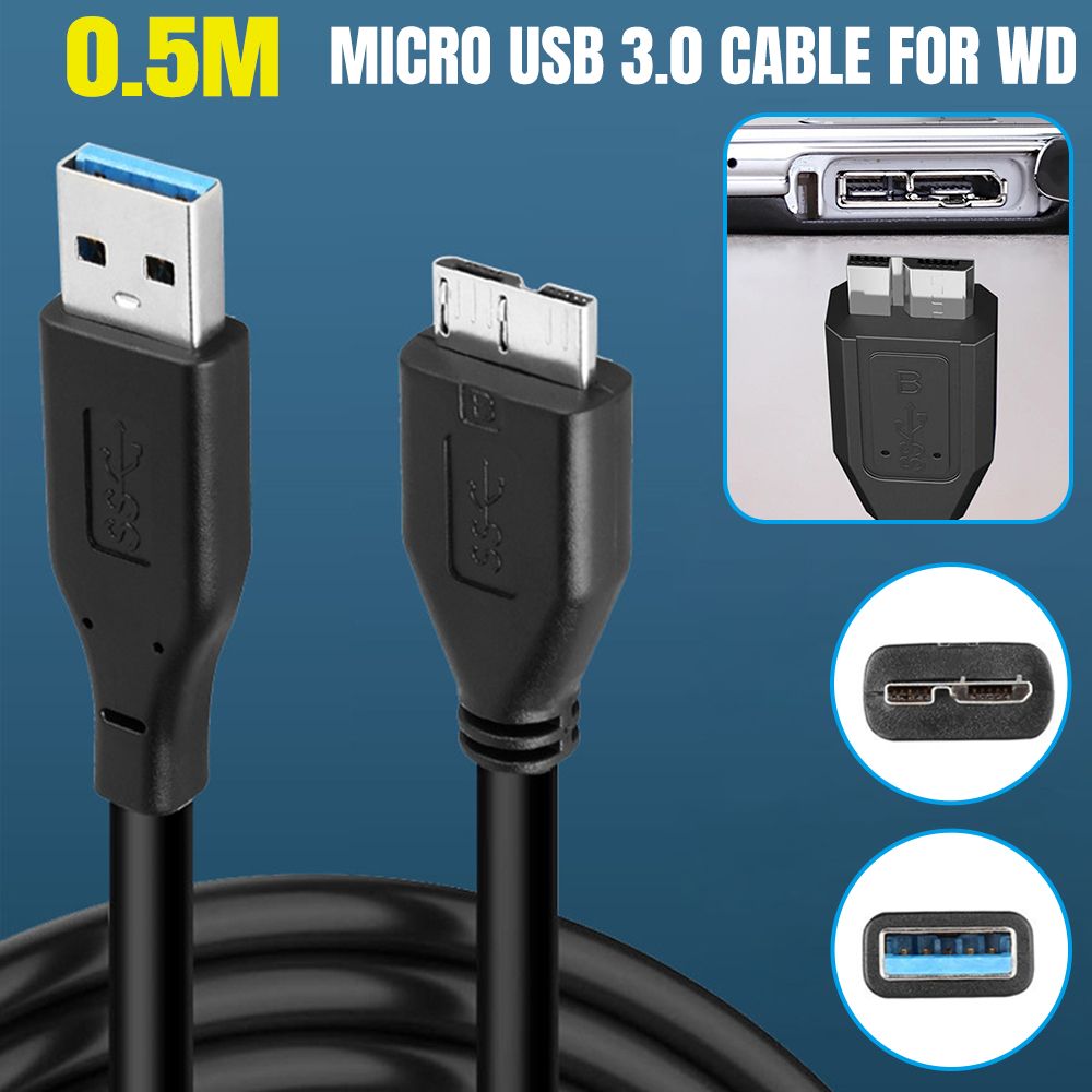 屯京 | [47CM] Portable hard disk cable USB hard disk data cable USB3.0 ...