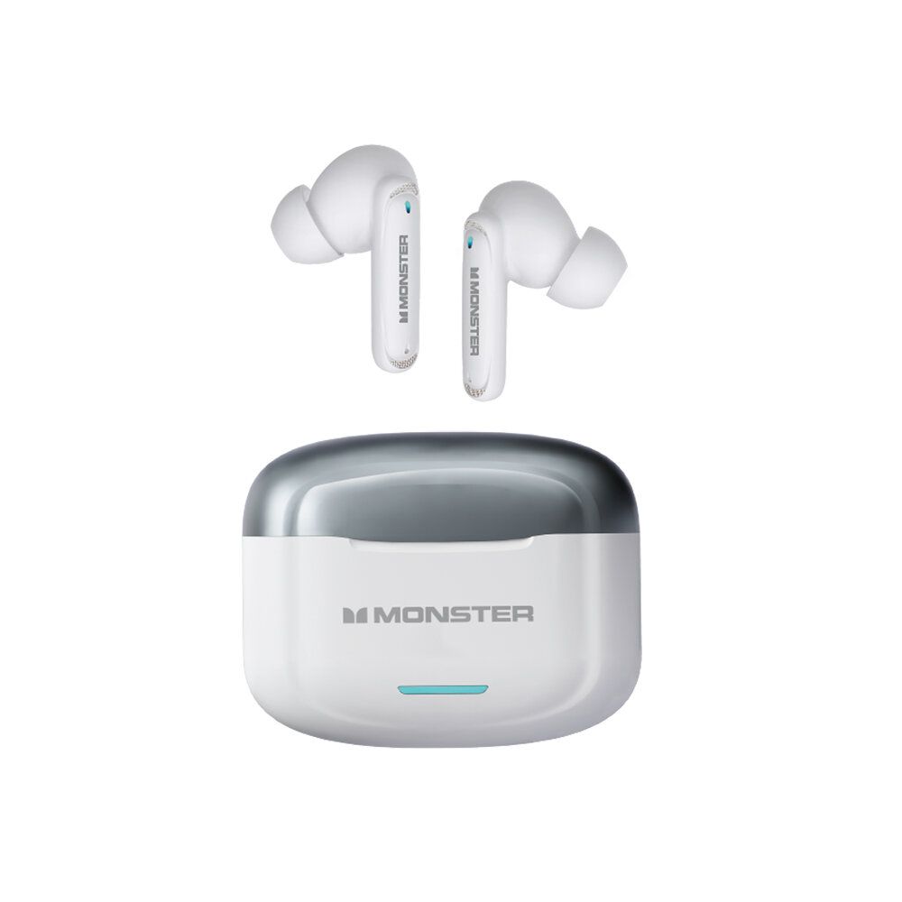 MONSTER | Monster Airmars GT12 無線藍牙降噪耳機 - 白色 | 顏色 : 白色-銀色Silver ...