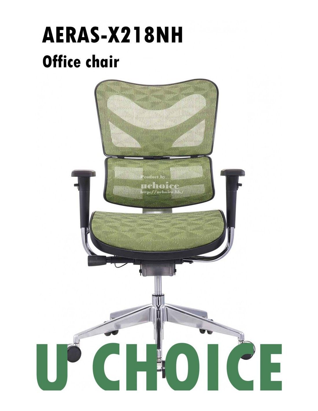 萬象行 | AERAS-X218NH 人體工學椅 | 顏色 : Green (F5) | HKTVmall 香港最大網購平台