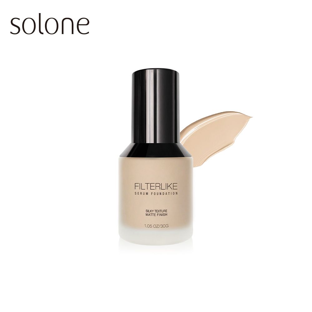 Solone | 柔紗精粹粉底液 SPF50★★★ - W40 柔暖膚 | HKTVmall 香港最大網購平台