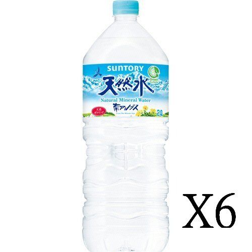 Suntory | Japan Aoda Mountain Natural Mineral Water Bottled 2L×6 (One ...