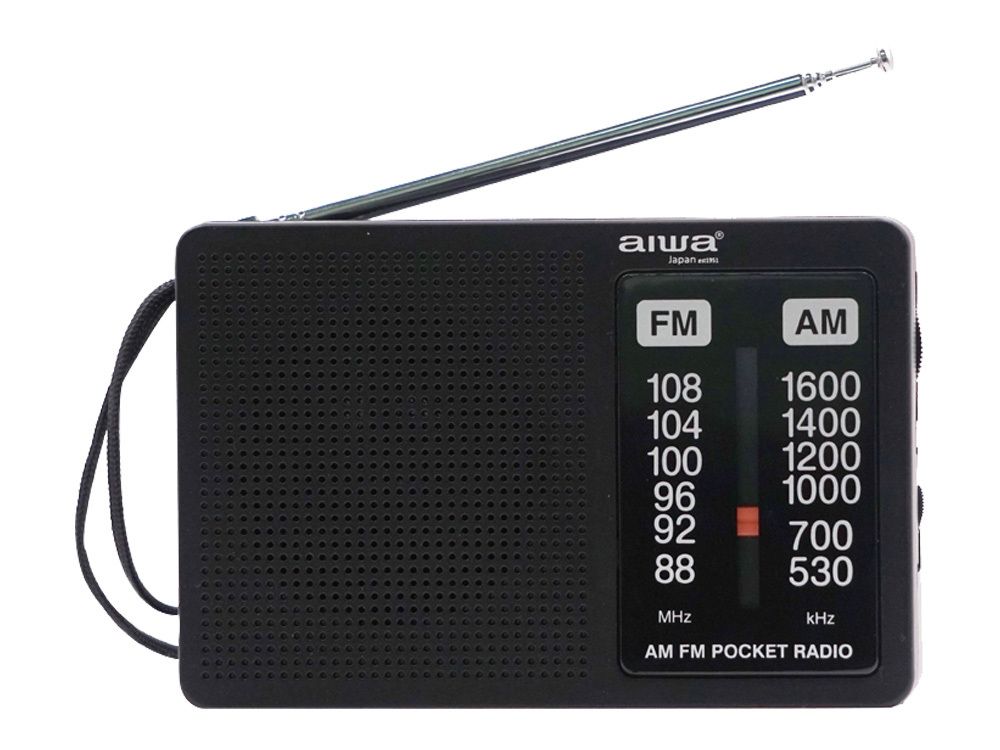 Aiwa | AWR-60HKB AM/FM便攜式收音機 黑色 香港行貨 | HKTVmall 香港最大網購平台