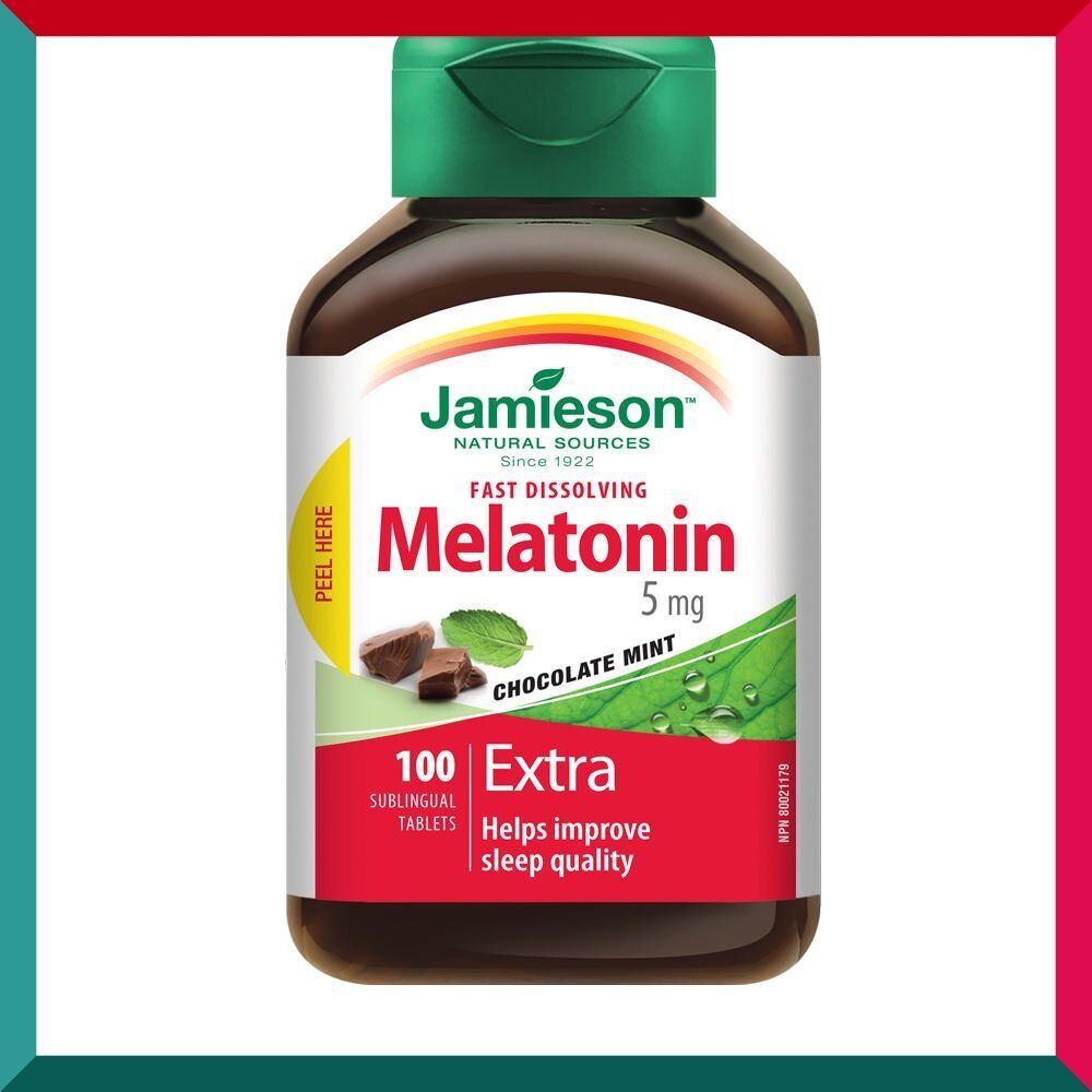 Jamieson | Jamieson Melatonin (5 mg) Fast Dissolve Tab 100 tablets ...