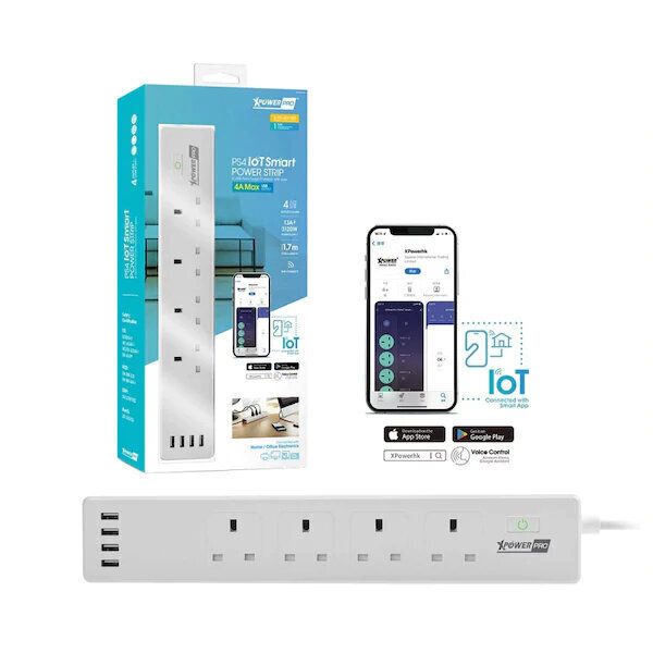 XPOWER | PS4IoT 4USB smart four-head three-leg drag board | HKTVmall ...