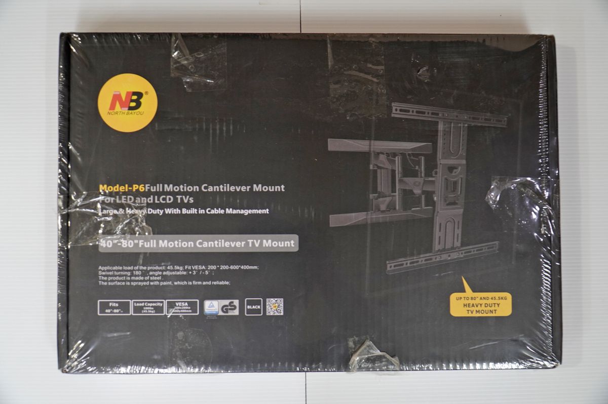 North Bayou | NB P6 40-75吋 可調角度手臂型液晶電視旋臂架 掛牆架 TV WALL MOUNT | HKTVmall ...