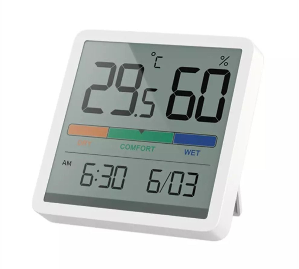 LPG | MIIIW Comfort Temperature And Humidity clock(MW22S06)- parallel ...