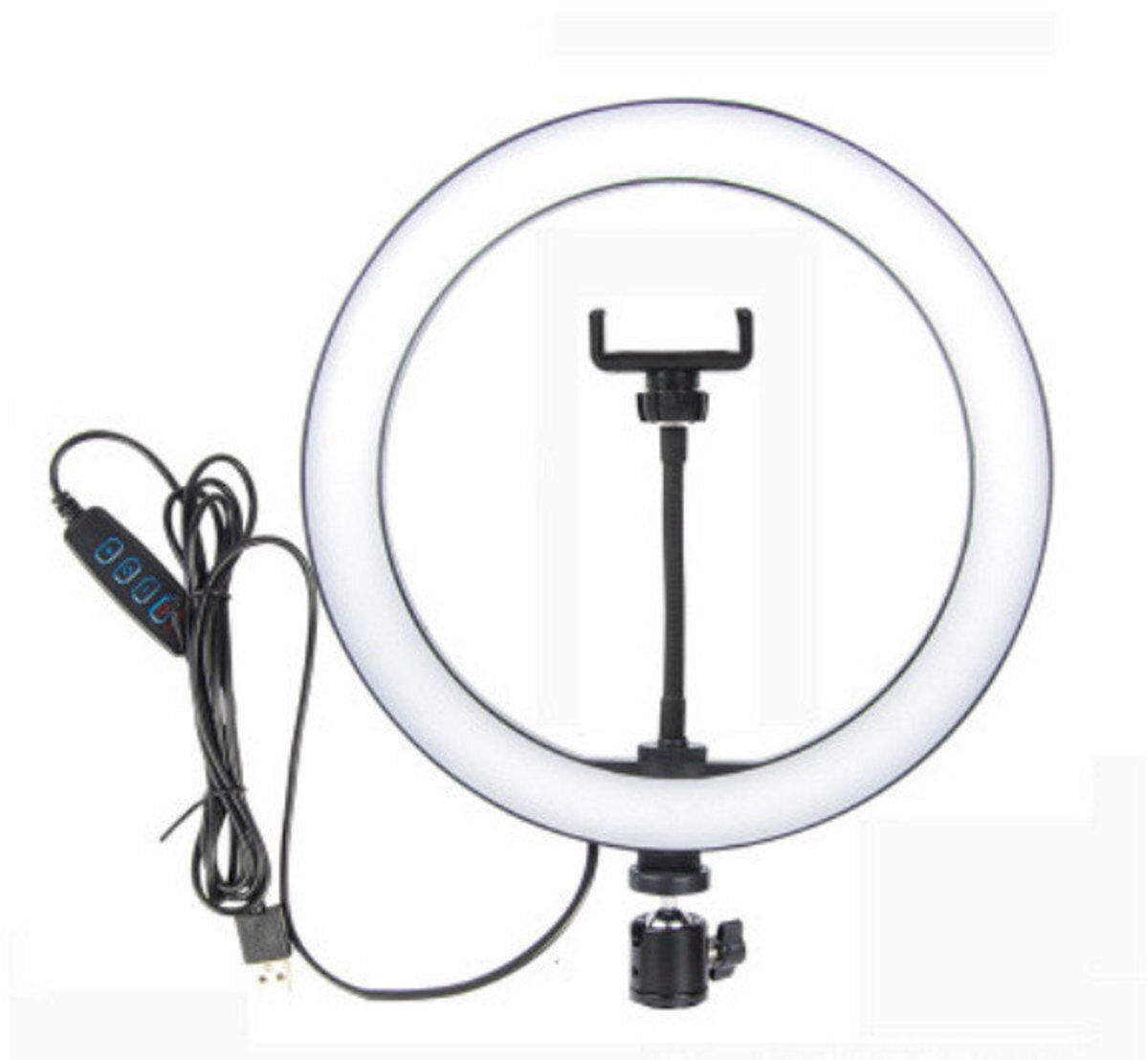 DDS | KL直播打光手機架專用神器（26cm補光燈+雲臺+軟管手機夾）#DDS | HKTVmall 香港最大網購平台