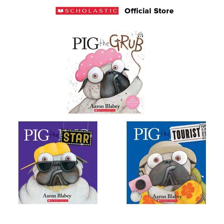 SCHOLASTIC | Aaron Blabey- Pig the Pug 系列三冊套組 | HKTVmall 香港最大網購平台