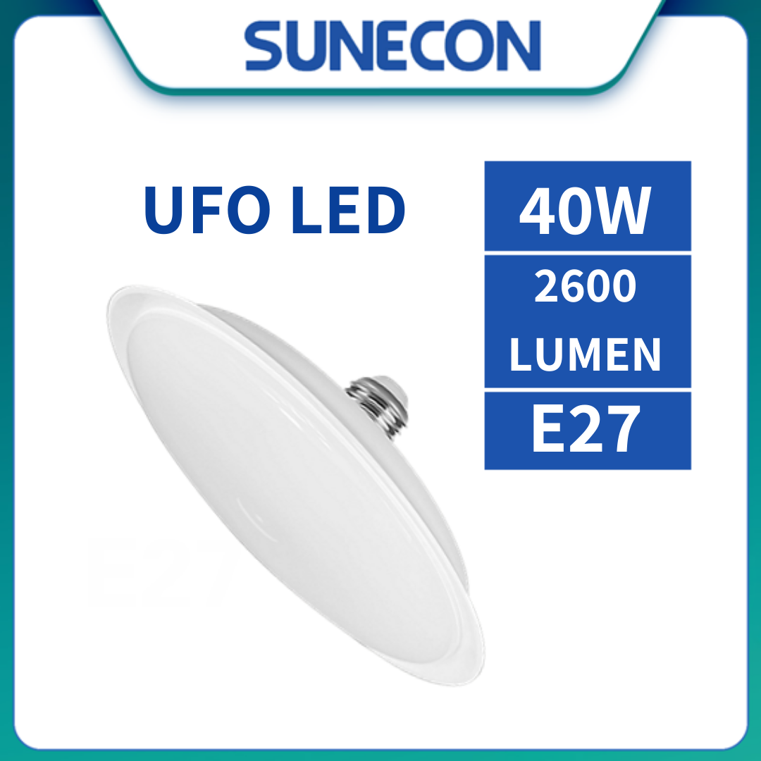 SUNECON | UFO LED Light Bulb 40W E27 Daylight 6500K (LSUFOB-40E27D) | Size : Daylight | HKTVmall ...