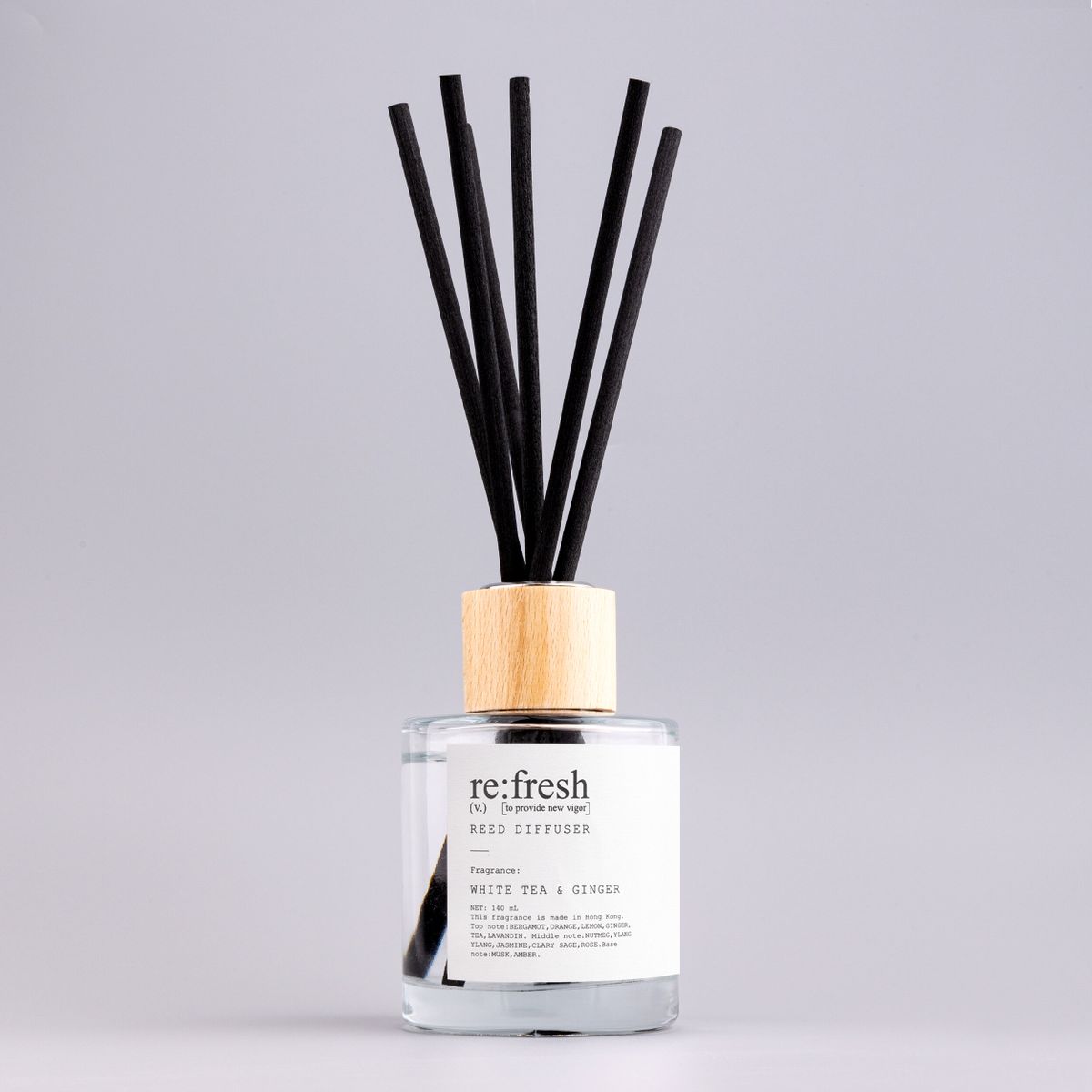 re:fresh | [25 PCS ]Fiber Reed Sticks black | HKTVmall The Largest HK ...