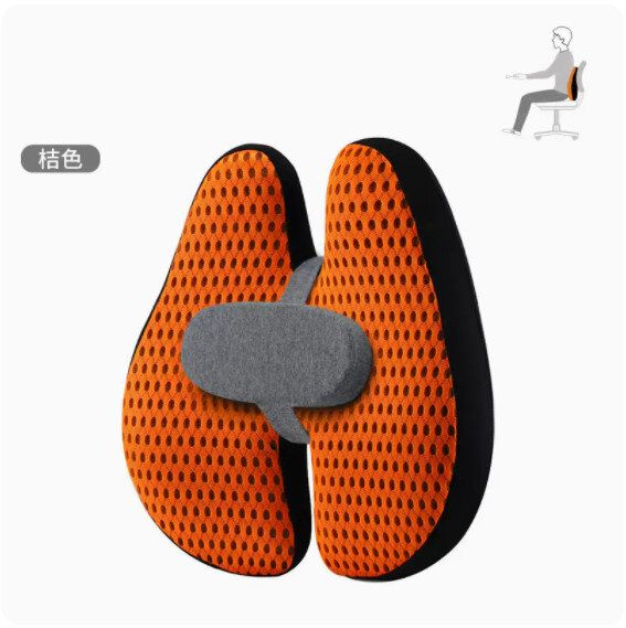 DDS | 護腰靠墊【陞級款4D網布橙色】 #N246_006_330 | HKTVmall 香港最大網購平台