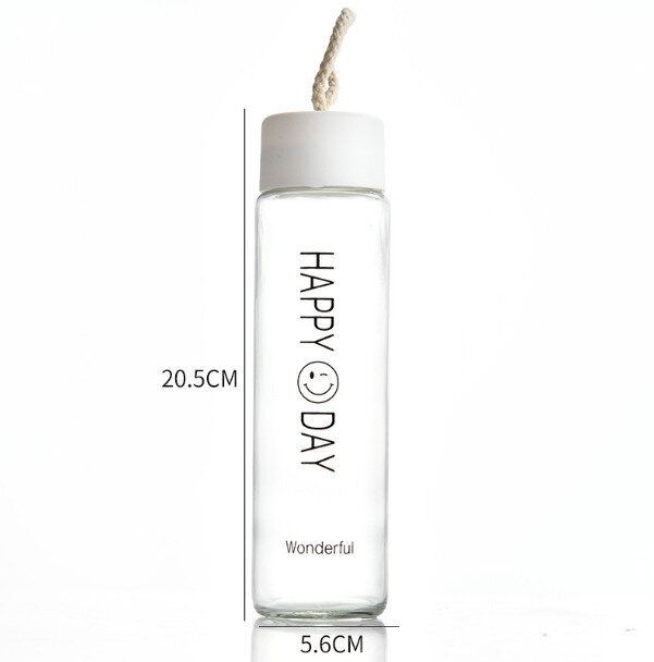 PING | 手提麻繩透明玻璃杯（亮白色 360ml）#A806_E0001A | HKTVmall 香港最大網購平台