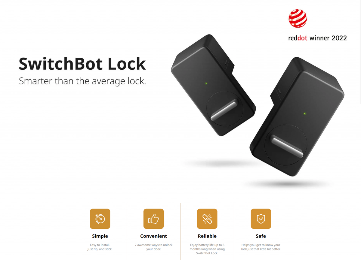 SwitchBot | Smart Door Lock | HKTVmall The Largest HK Shopping Platform