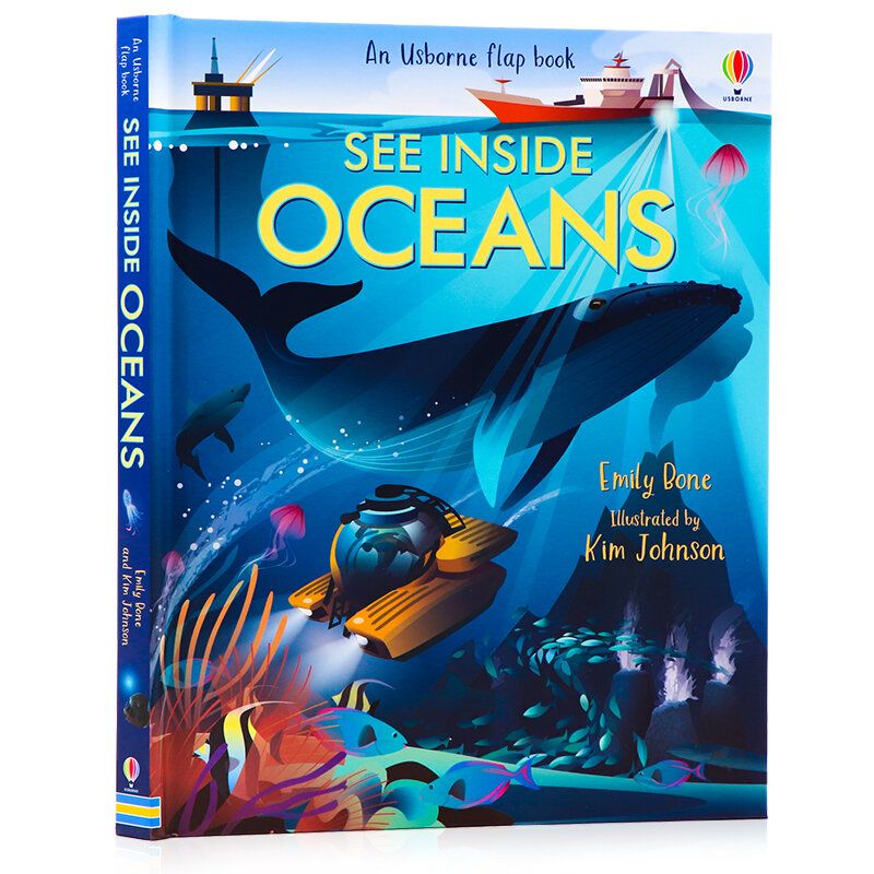 USBORNE | See Inside Oceans 海洋 深入認識百科翻翻書 | HKTVmall 香港最大網購平台