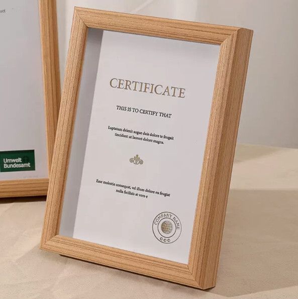 DDS | 實木證書框（木紋色 A4【內徑21*29.7釐米】掛擺兩用）#N46_014_1235 | HKTVmall 香港最大網購平台