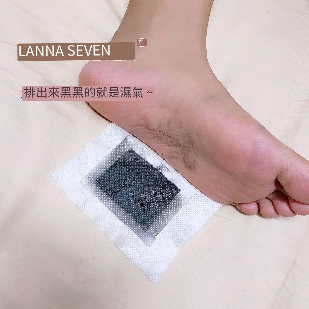 LANNA SEVEN | 【五件裝】泰國LANNA Seven 蘭納 - 竹醋足貼 祛濕排毒 腳貼 10片 (平行進口) | HKTVmall 香港最大網購平台