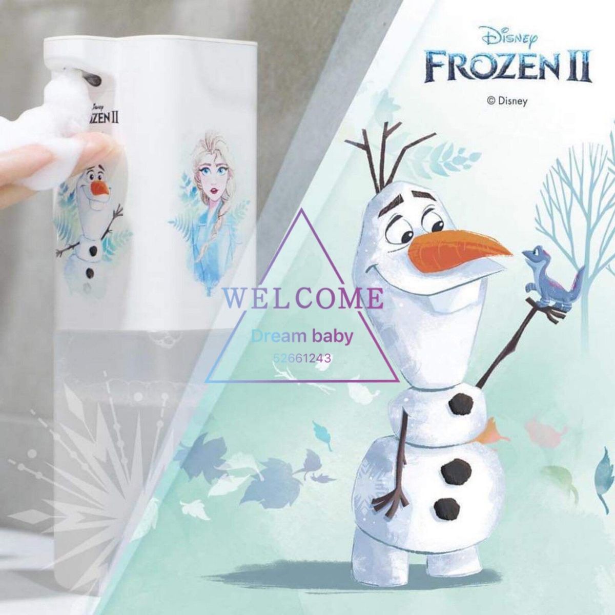 訊想科技 | INFOTHINK 冰雪奇緣自動感應泡泡洗手機 | HKTVmall 香港最大網購平台