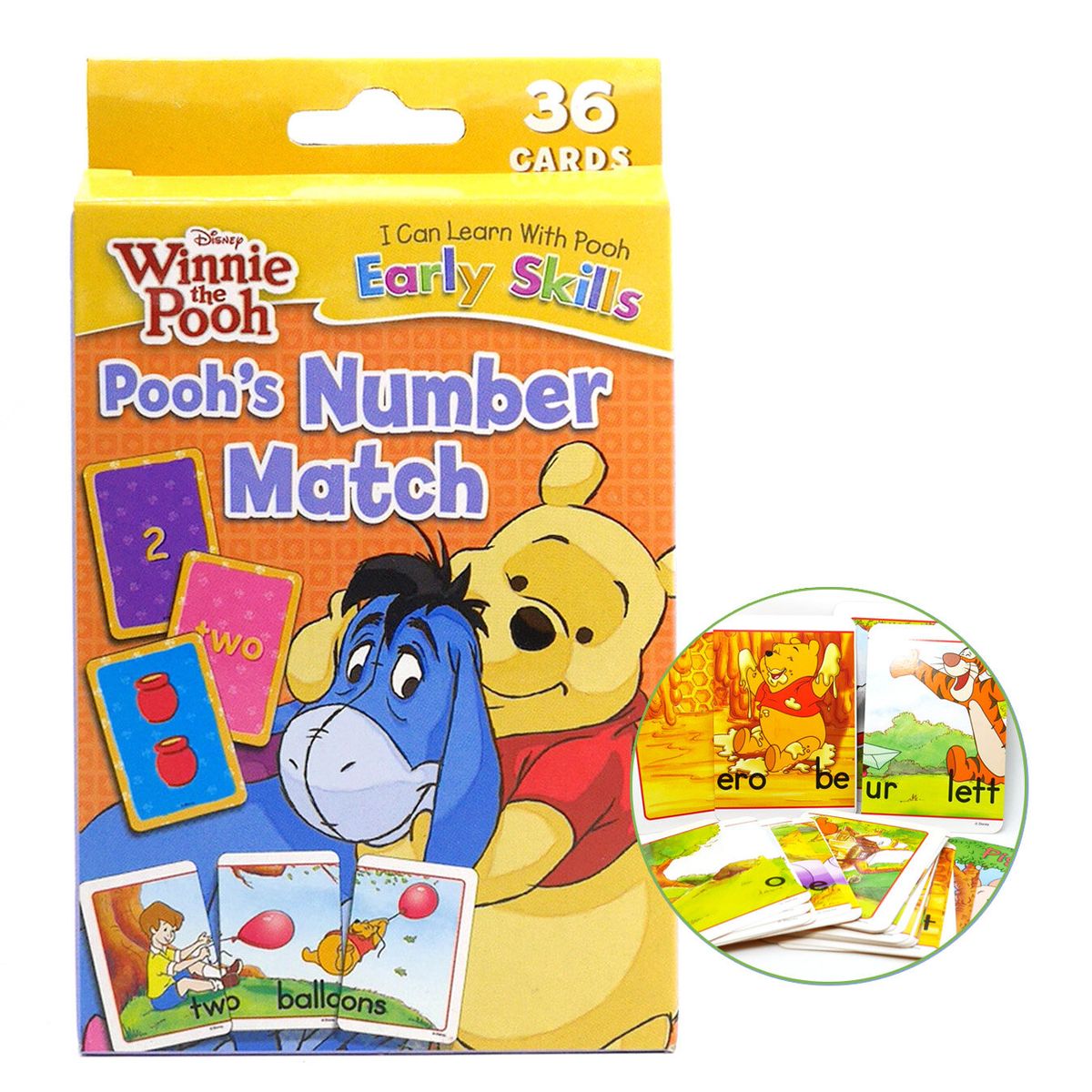bendon | Winnie The Pooh pooh's number match 學習咭 (平行進口) | HKTVmall 香港最大網購平台