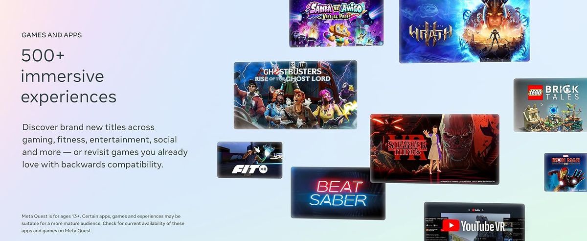 oculus | Meta Quest 3 全新混合現實VR 頭戴式裝置 | 512GB | 平行進口 | CKA34143 | 儲存容量 ...