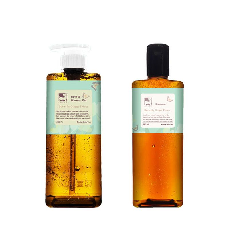 薑心比心 | 皇牌蝴蝶白薑花洗髮及沐浴套裝A( 沐浴露.洗髮精) 360ml | HKTVmall 香港最大網購平台