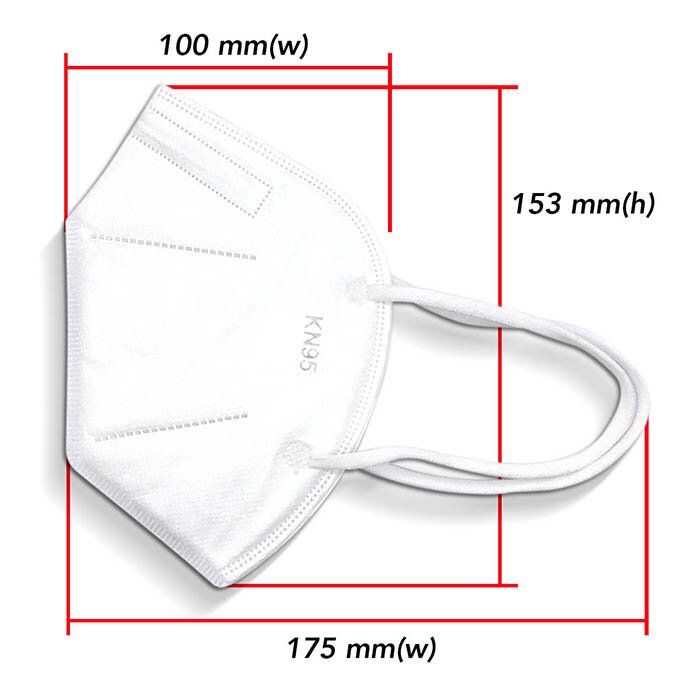 TOP.1 | KN95 3D 口罩 (BFE≥95%, PFE≥95%)-5盒50個 (獨立包裝) +送多一盒(10個) =6 盒 /60個 | HKTVmall 香港最大網購平台