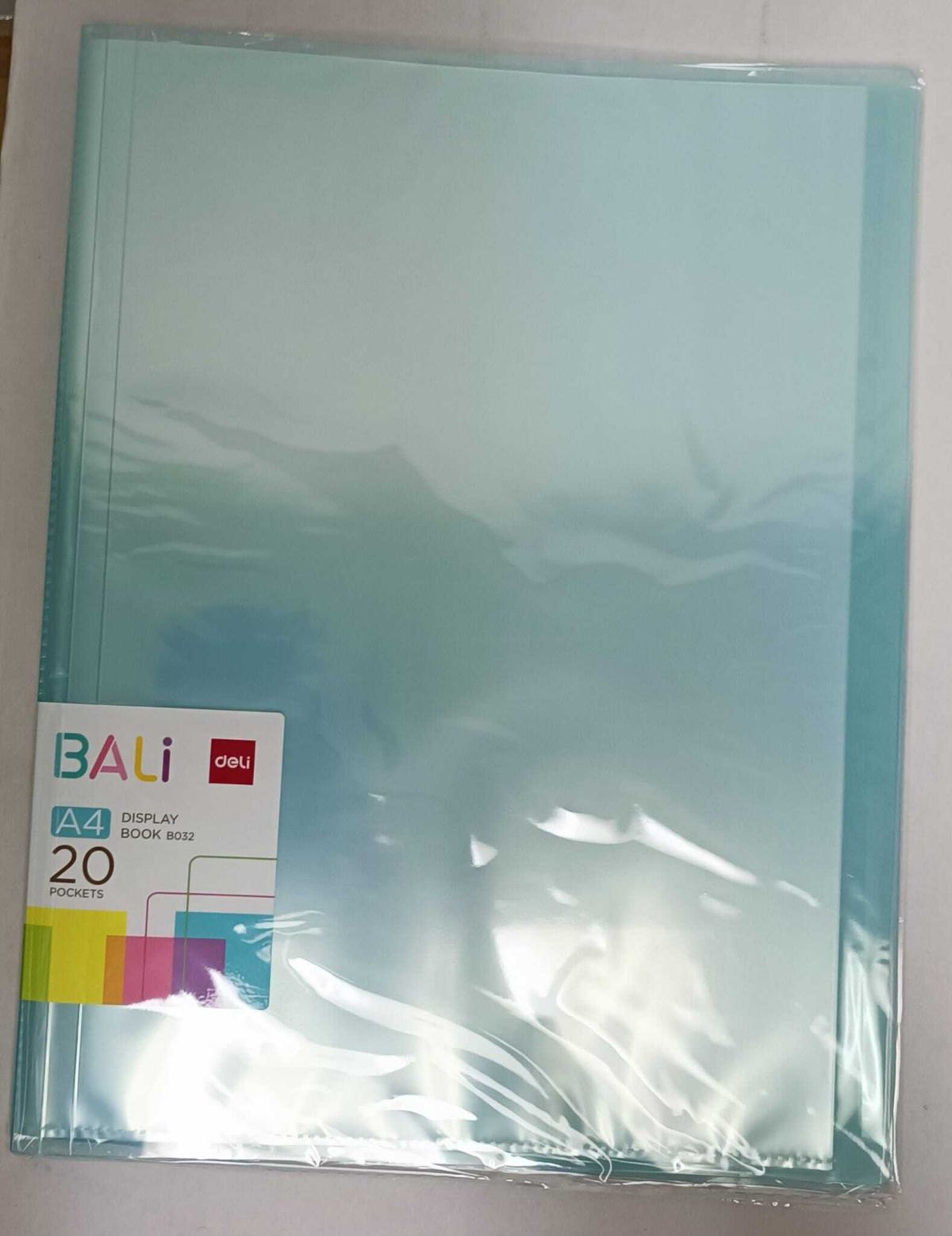 DELI | BALI - A4 20 頁 資料簿 - 藍色 | 顏色 : 藍色 | HKTVmall 香港最大網購平台