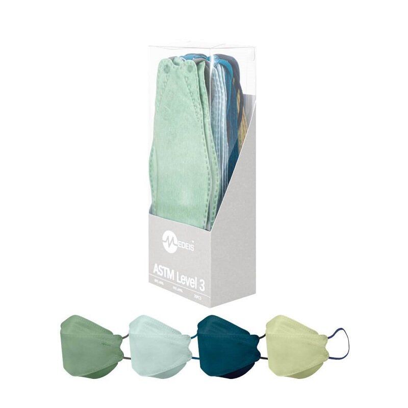 MEDEIS | Medeis 4D立體一次性醫用口罩 Nordic (20片) | HKTVmall 香港最大網購平台