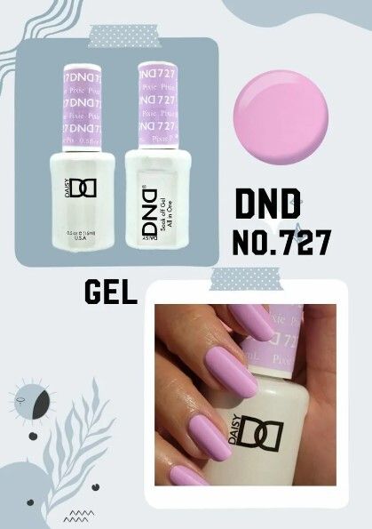 DAISY DND | 美國DND Gel Polish 光療凝膠 No.727 Pixie 15ml | HKTVmall 香港最大網購平台