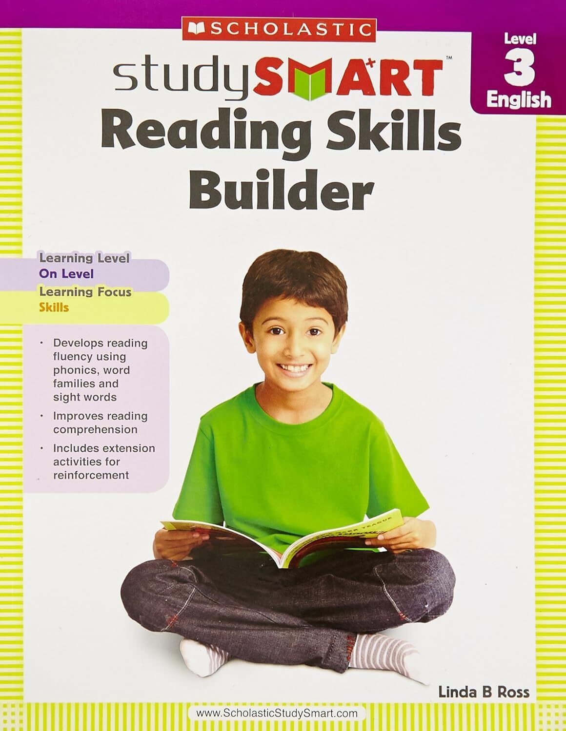 SCHOLASTIC | Reading Skills Builder: Level 3, Ages 8-9 (Scholastic Study Smart) | HKTVmall 香港最大網購平台