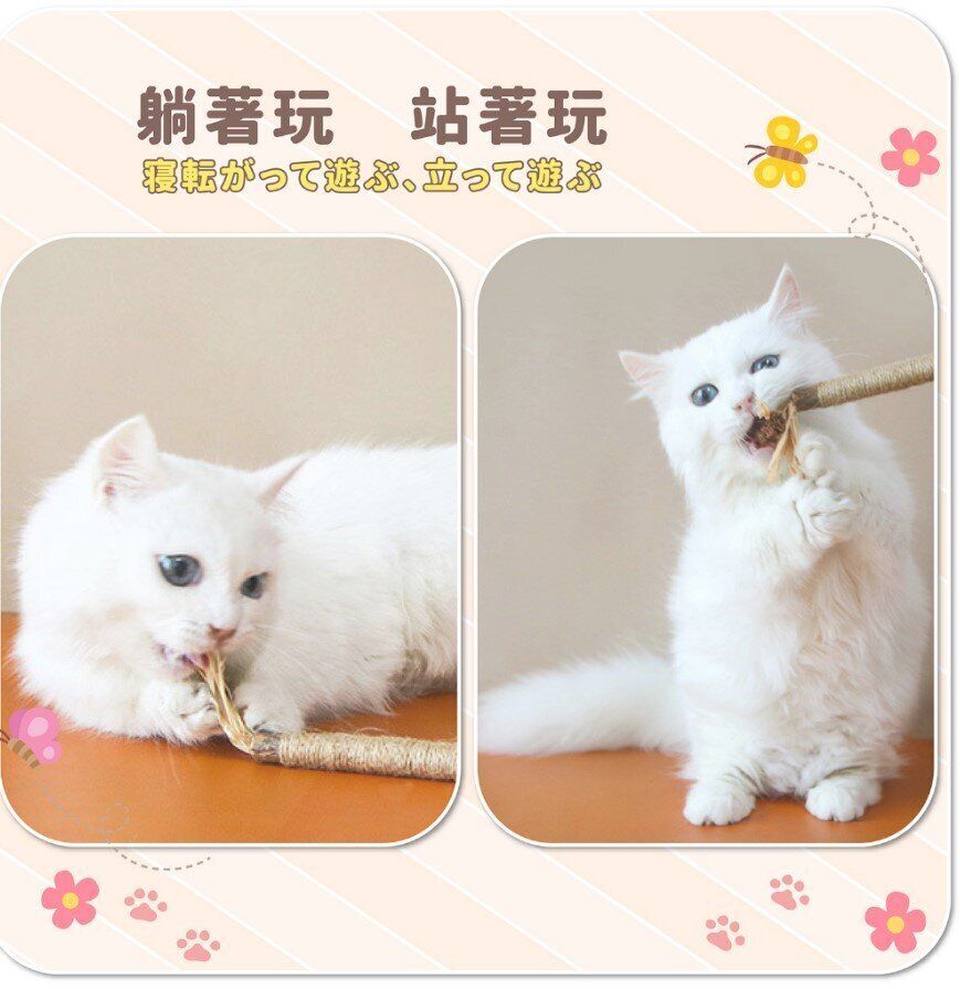 日本暢銷 | 逗貓棒 木天蓼 蟲癭果 貓薄荷 貓薄荷球 木天蓼棒 木天蓼球 | HKTVmall 香港最大網購平台