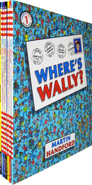 WALKER | Where's Wally? Spectacular Large Picture Book Set - 7 Books ...