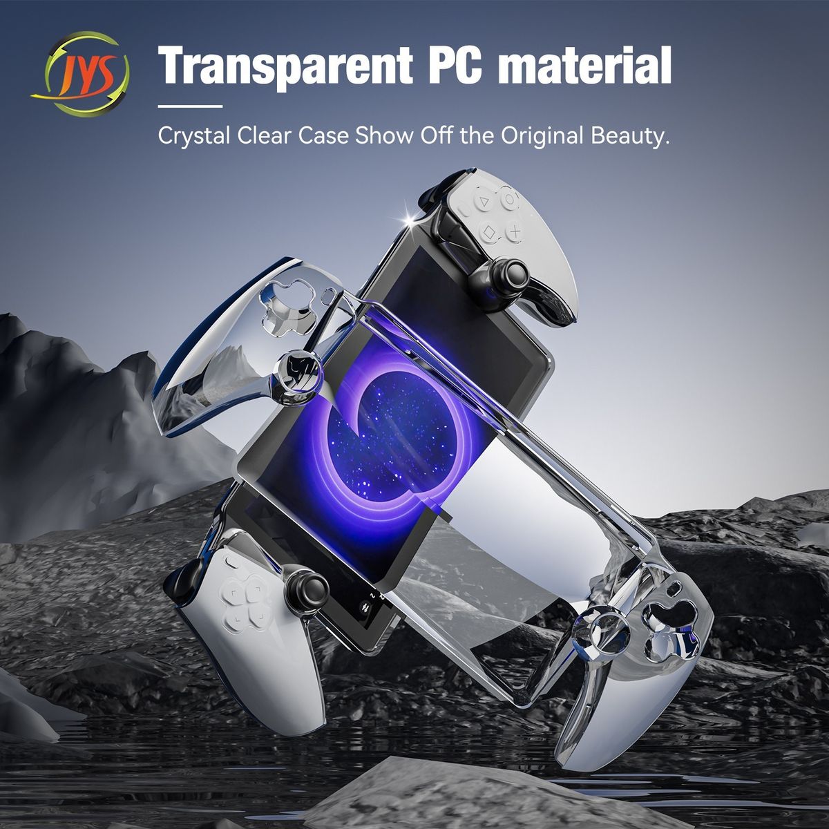 JYS | PS5 PlayStation PS Portal Remote Player 防撞水晶保護殼 Crystal Clear ...