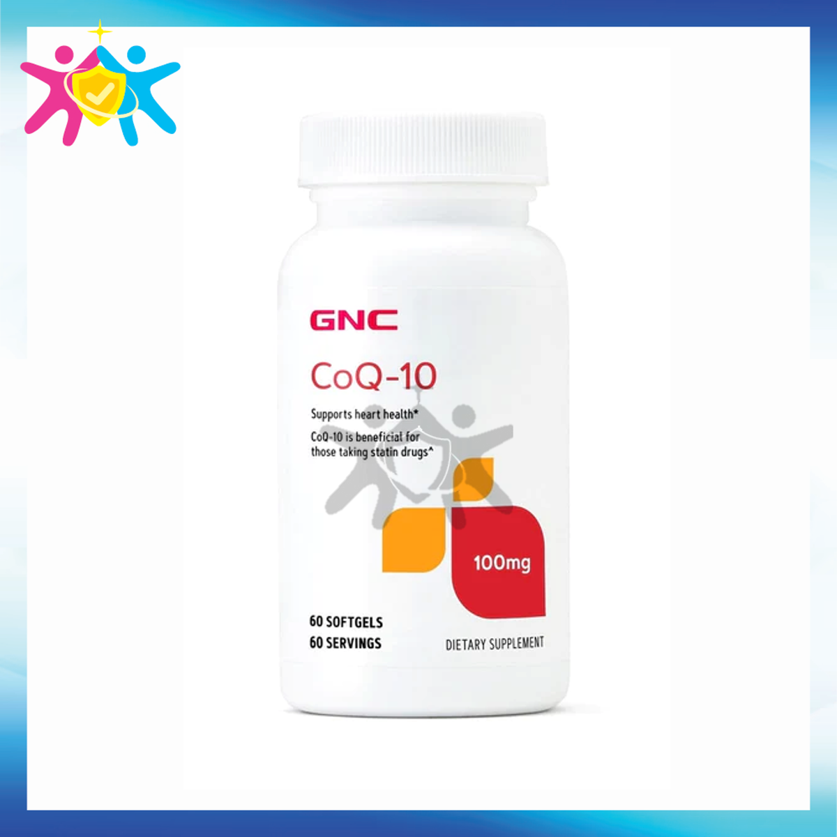 GNC | 輔酵素 Q10 精華 (100 毫克) 60 粒 [平行進口] 此日期前最佳:2026年12月31日 | HKTVmall 香港最 ...