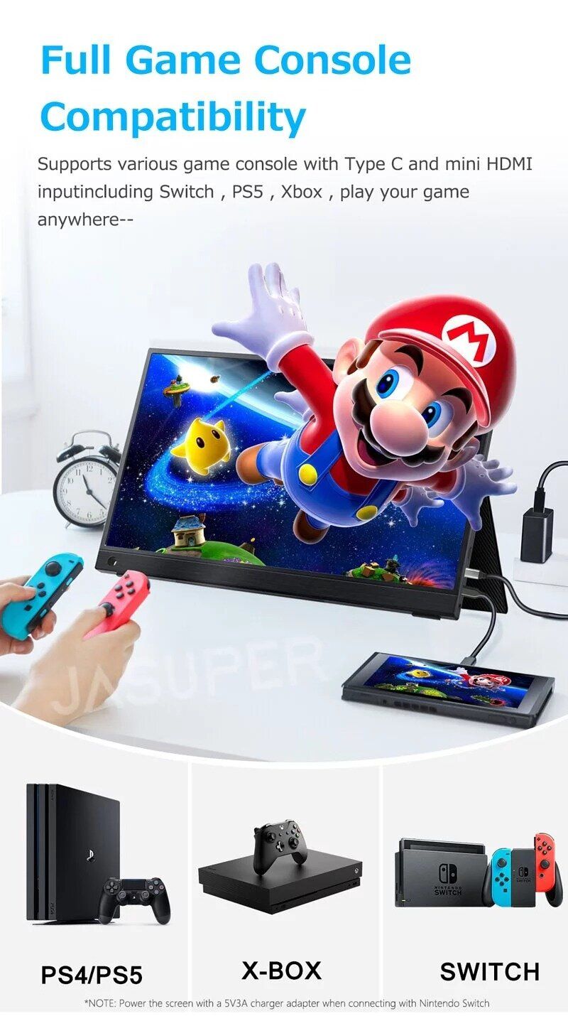 AV Link | M-2254k 15.6 4K IPS 顯示屏 3840 x 2160 帶 HDMI | HKTVmall 香港最大網購平台