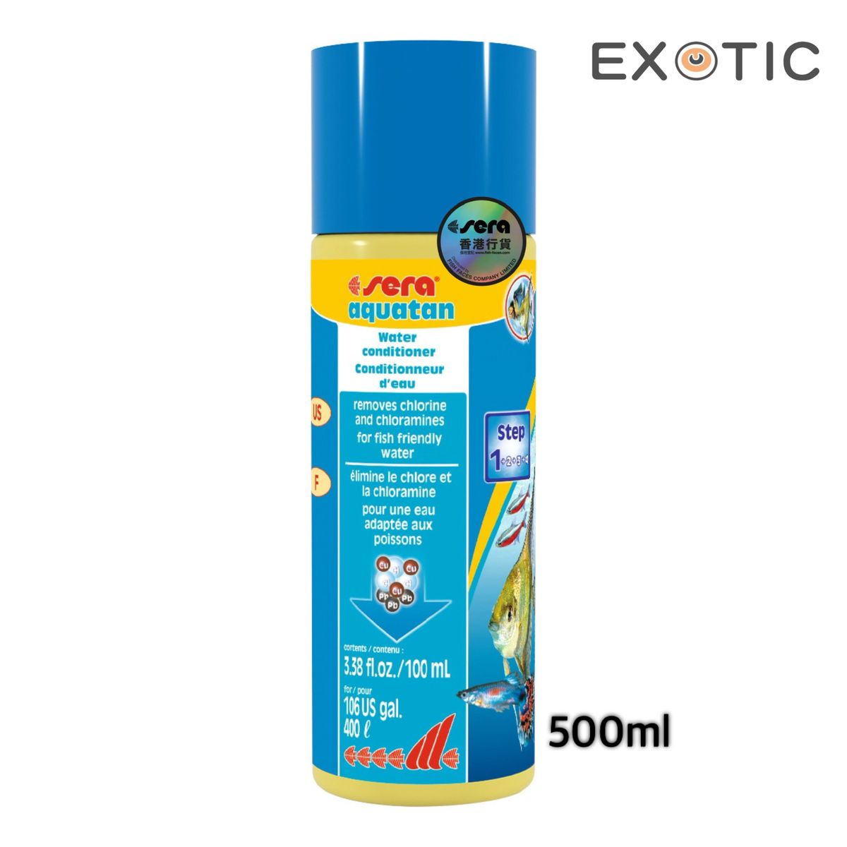 Sera | Aquatan Water conditioner 500ml | HKTVmall The Largest HK Shopping Platform