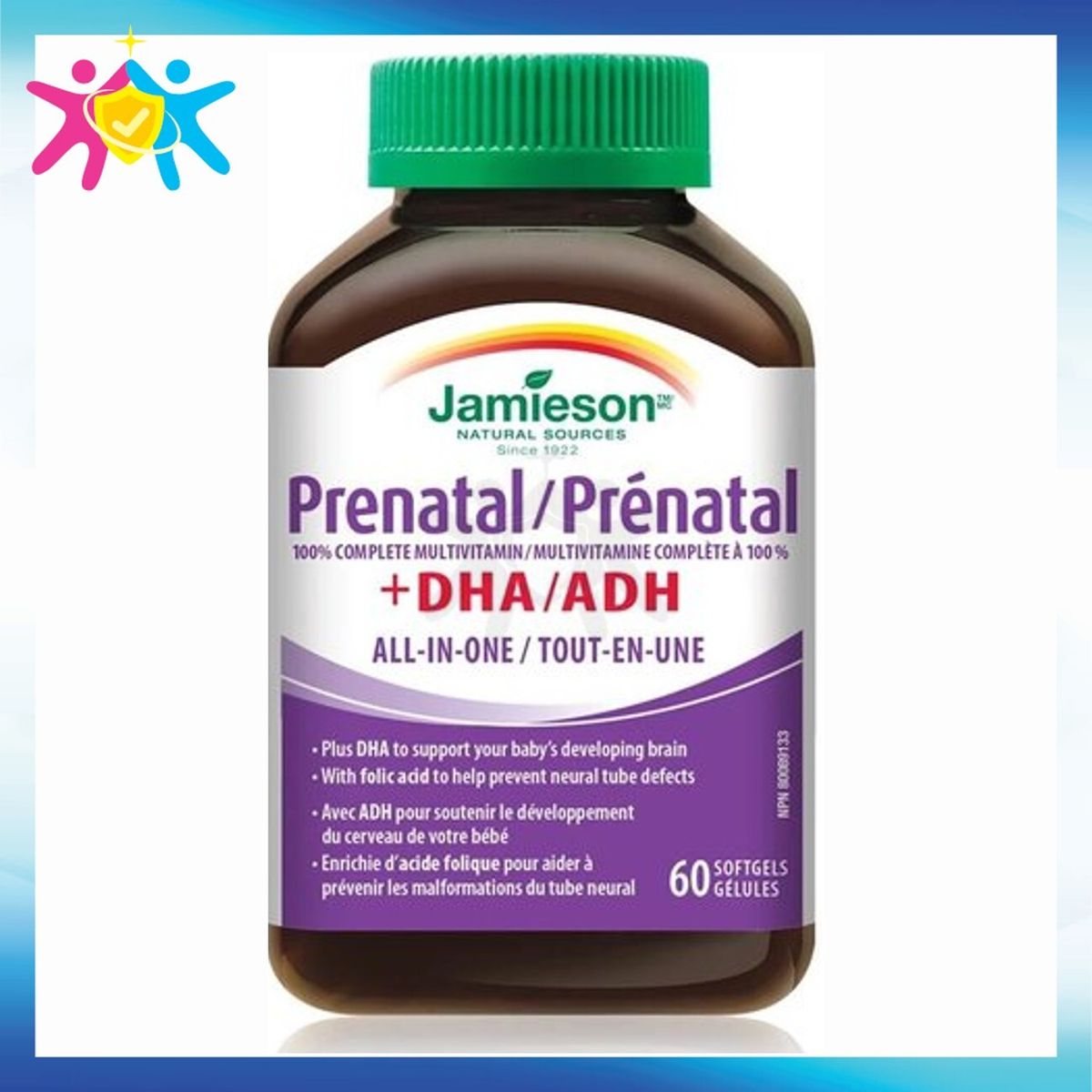 Jamieson | 100% Complete Prenatal Multivitamins + DHA 60's [Parallel ...