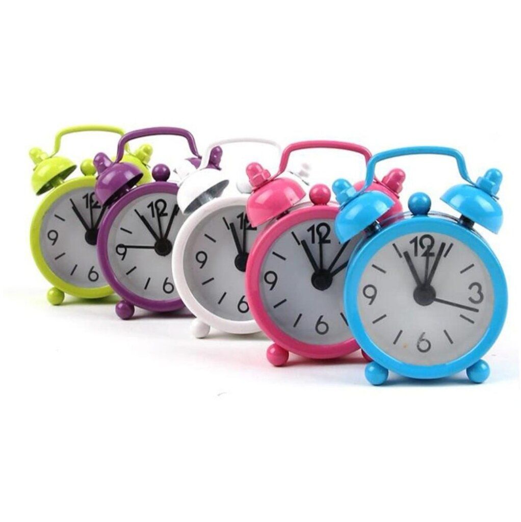 KH | 【1 Unit】4cm Mini alarm clock (Random color) | HKTVmall The Largest ...