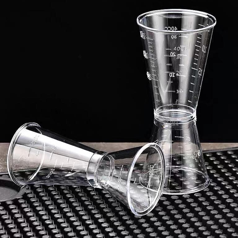 全城熱賣 | 20CC / 40CC 雙頭帶刻度透明量杯 [1個] | HKTVmall 香港最大網購平台