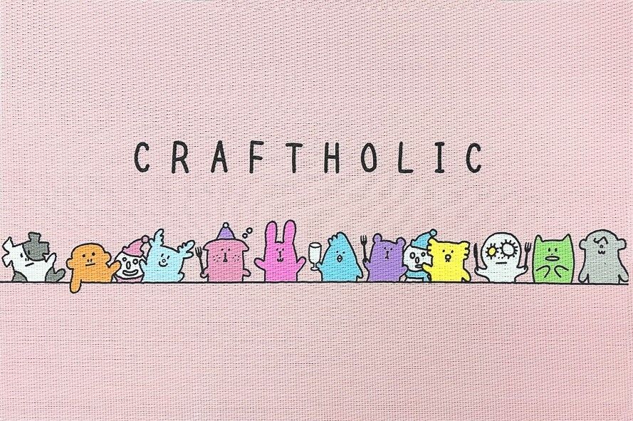 CRAFTHOLIC | Craftholic Gathering Pink 餐墊 (2pcs/set) | HKTVmall 香港最大網購平台