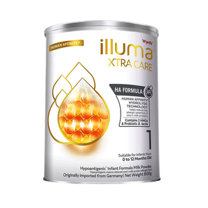 illuma | ILLUMA HA - ILLUMA XTRACARE 親和人體 低敏配方 - 1號嬰兒配方奶粉 800g ...