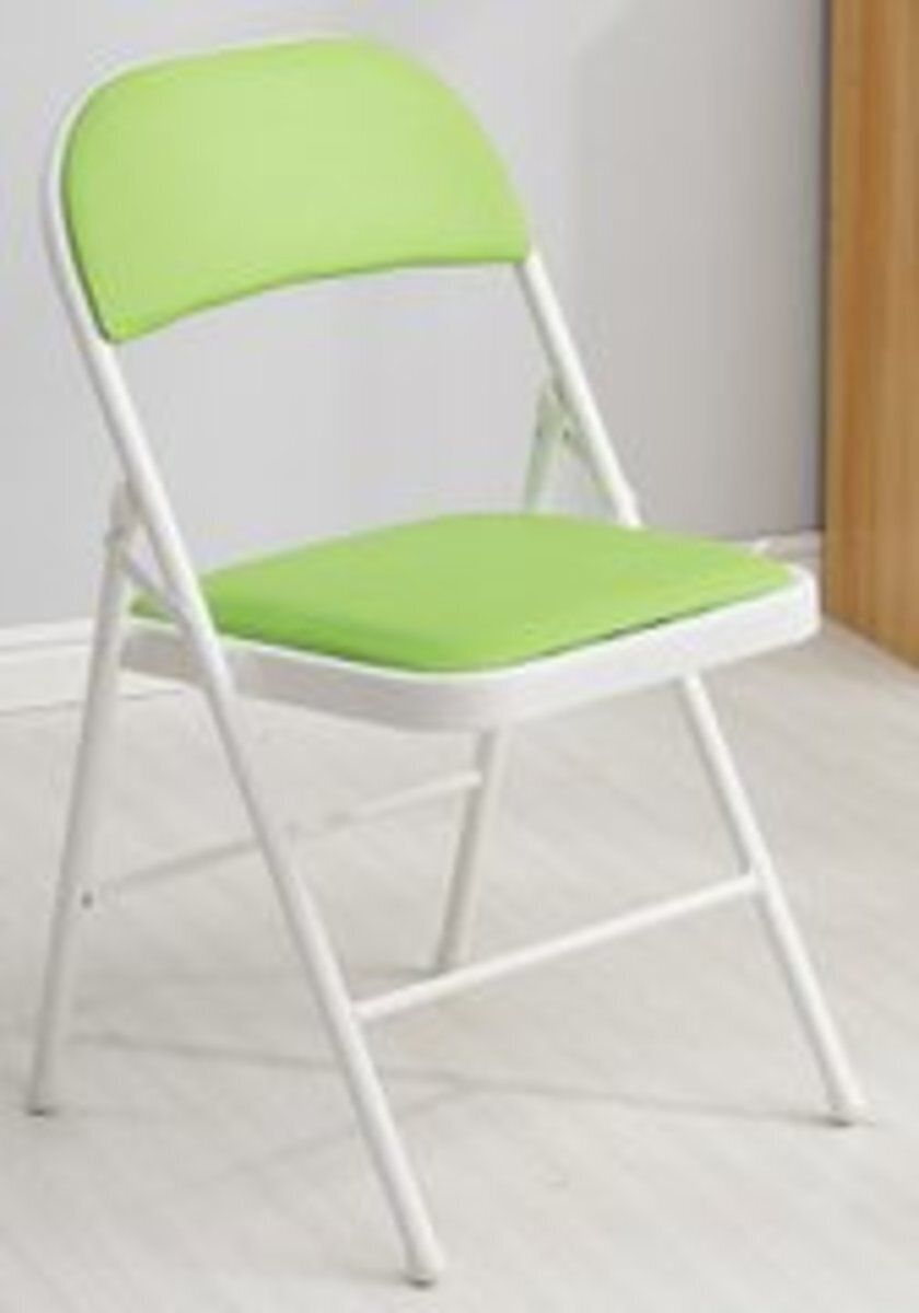 DDS | 時尚彩色摺椅（加強鋼板底座雙層海綿白腿綠色）#DDS | HKTVmall 香港最大網購平台