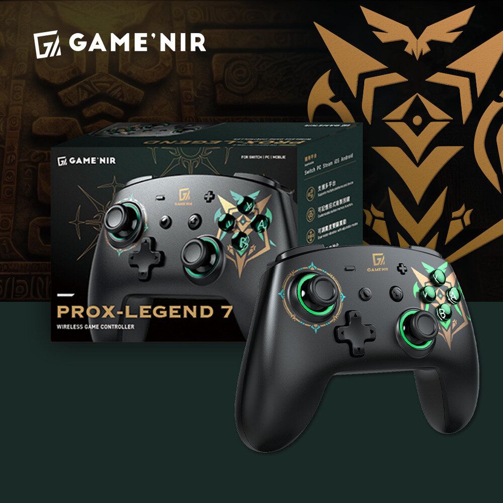 GAME'NIR | GAME'NIR PROX-Legend 7 第七代手製傳說手掣 黑色 | 顏色 : 黑色 | HKTVmall 香港最大網購平台