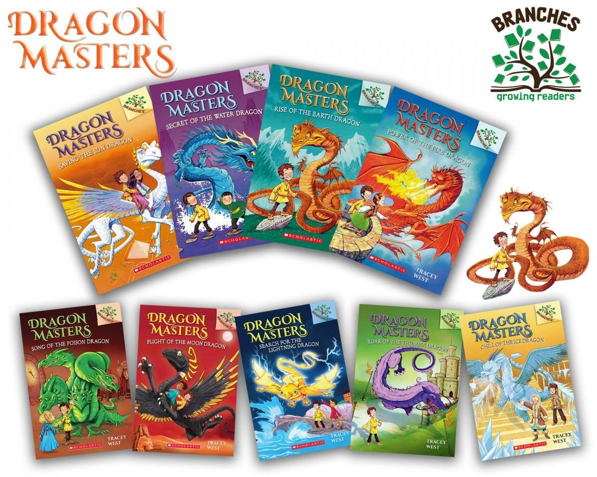 SCHOLASTIC | 小學英語讀物 Dragon Masters Series Set (Books 1-9) | HKTVmall 香港 ...