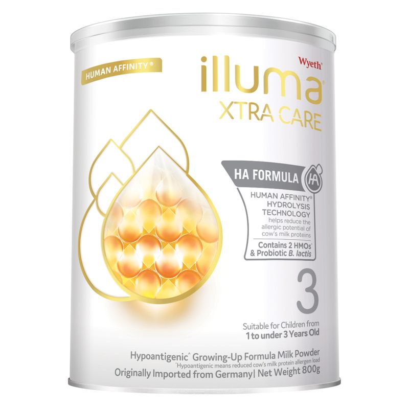 illuma | ILLUMA HA - ILLUMA XTRACARE 親和人體 低敏配方 - 3號嬰兒配方奶粉 800g | HKTVmall 香港最大網購平台