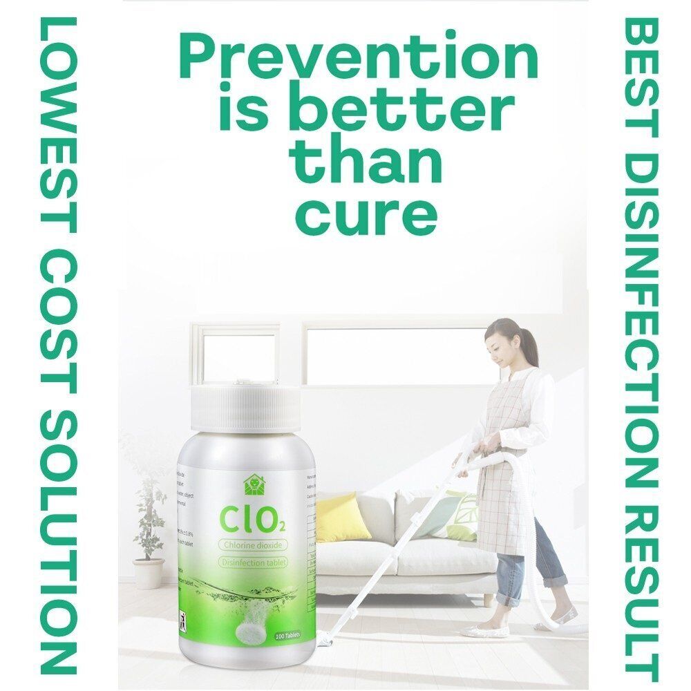 全城熱賣 | CLO2 二氧化氯多用途消毒片(100粒) | HKTVmall 香港最大網購平台